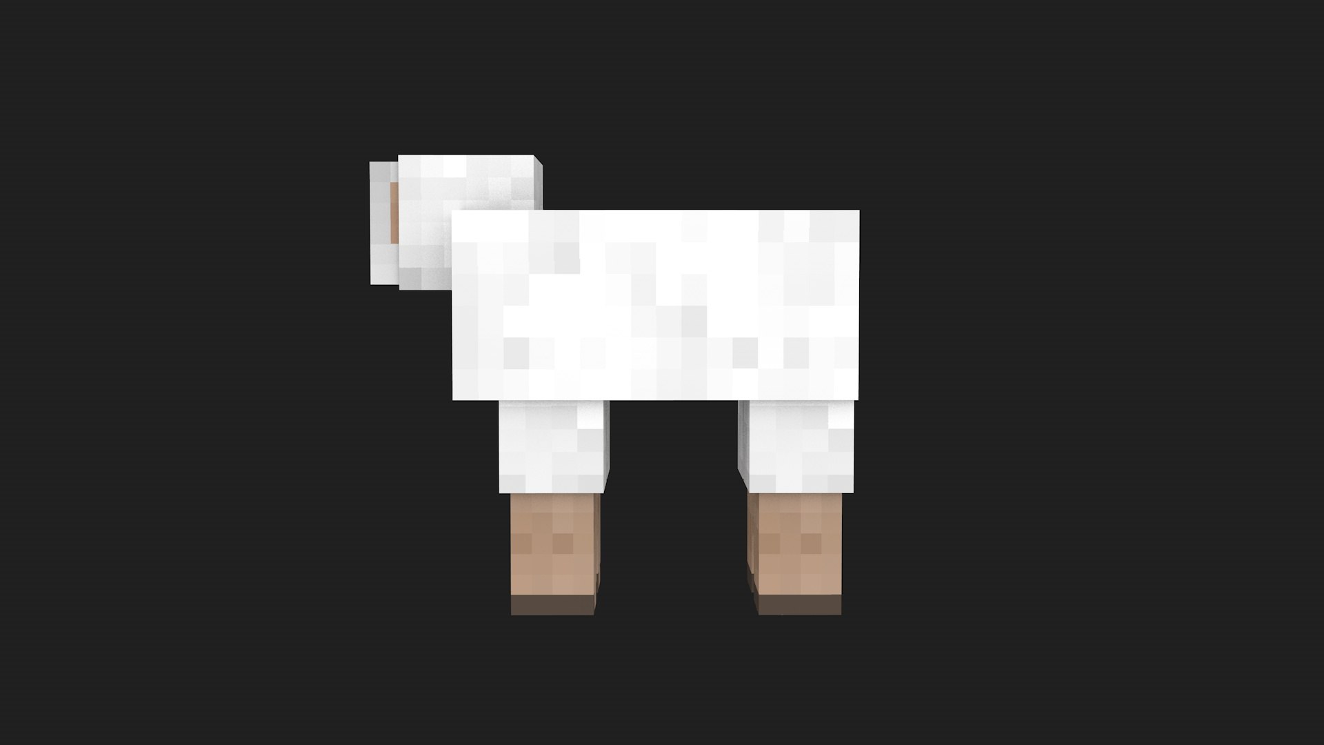 Minecraft Sheep 3D - TurboSquid 1842723