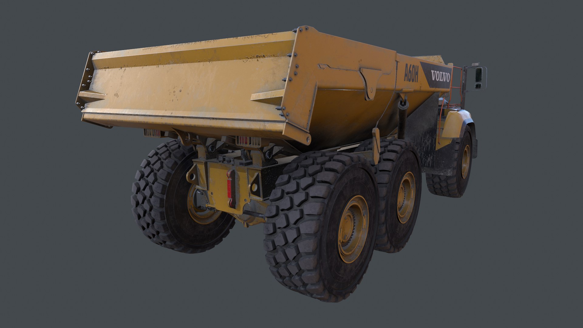 Volvo A60H Truck 3D - TurboSquid 2290077