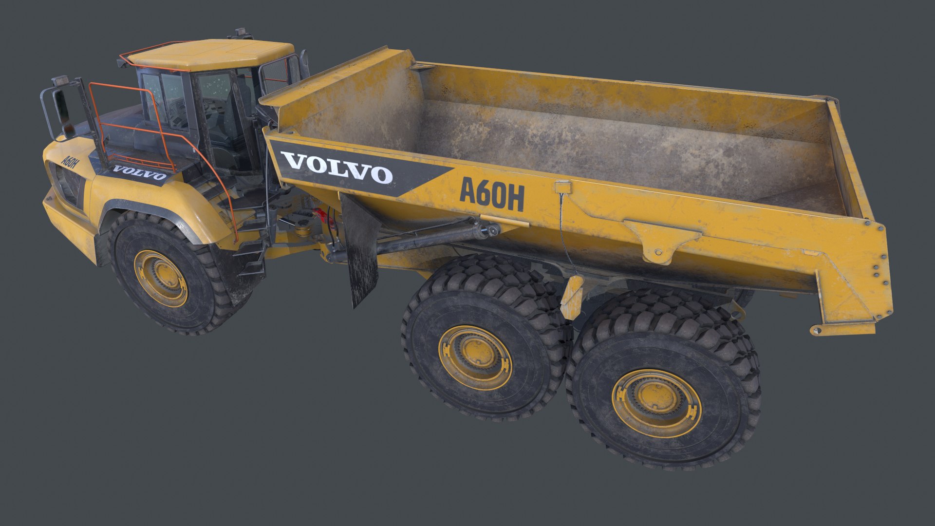 Volvo A60H Truck 3D - TurboSquid 2290077