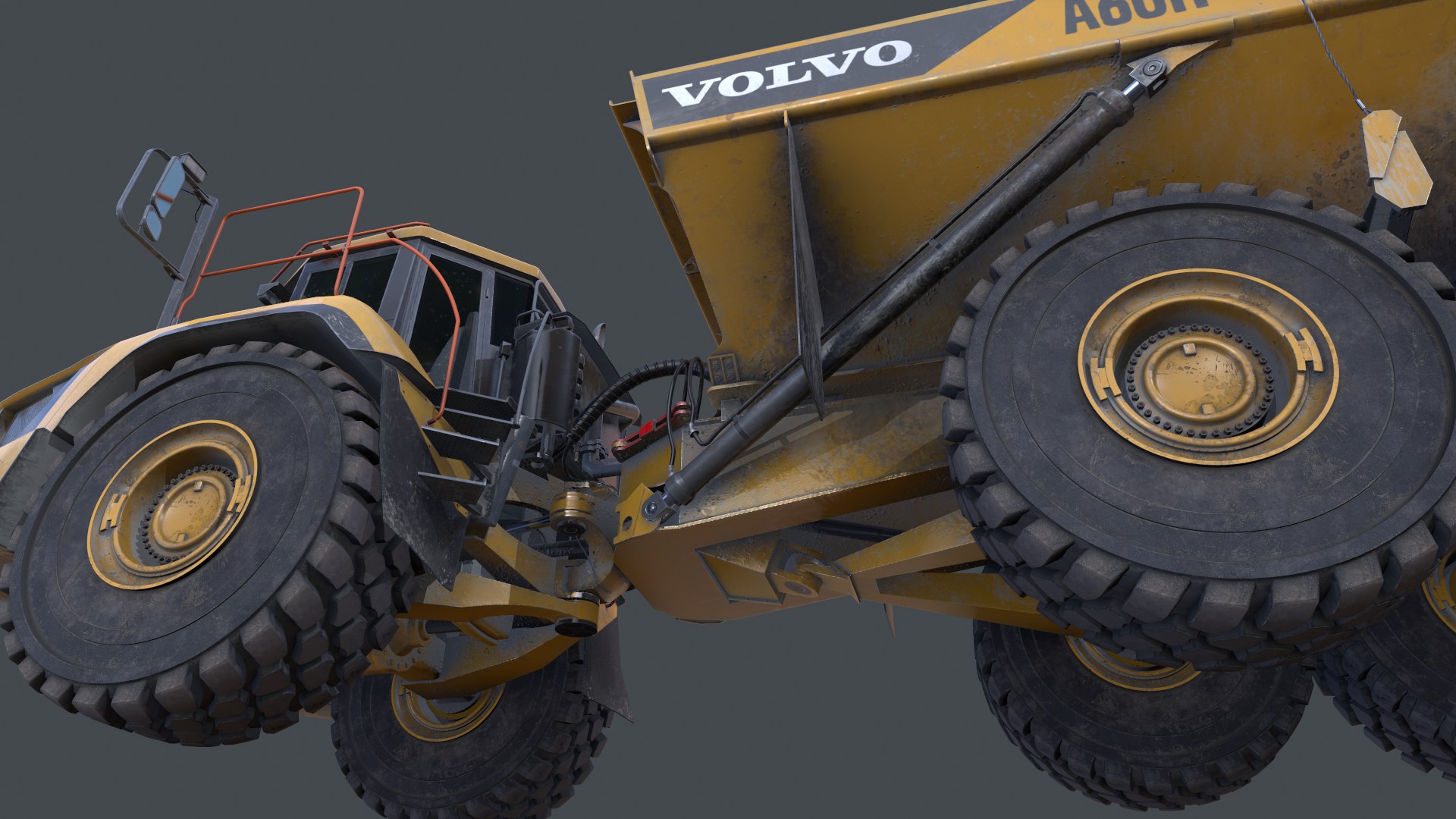 Volvo A60H Truck 3D - TurboSquid 2290077
