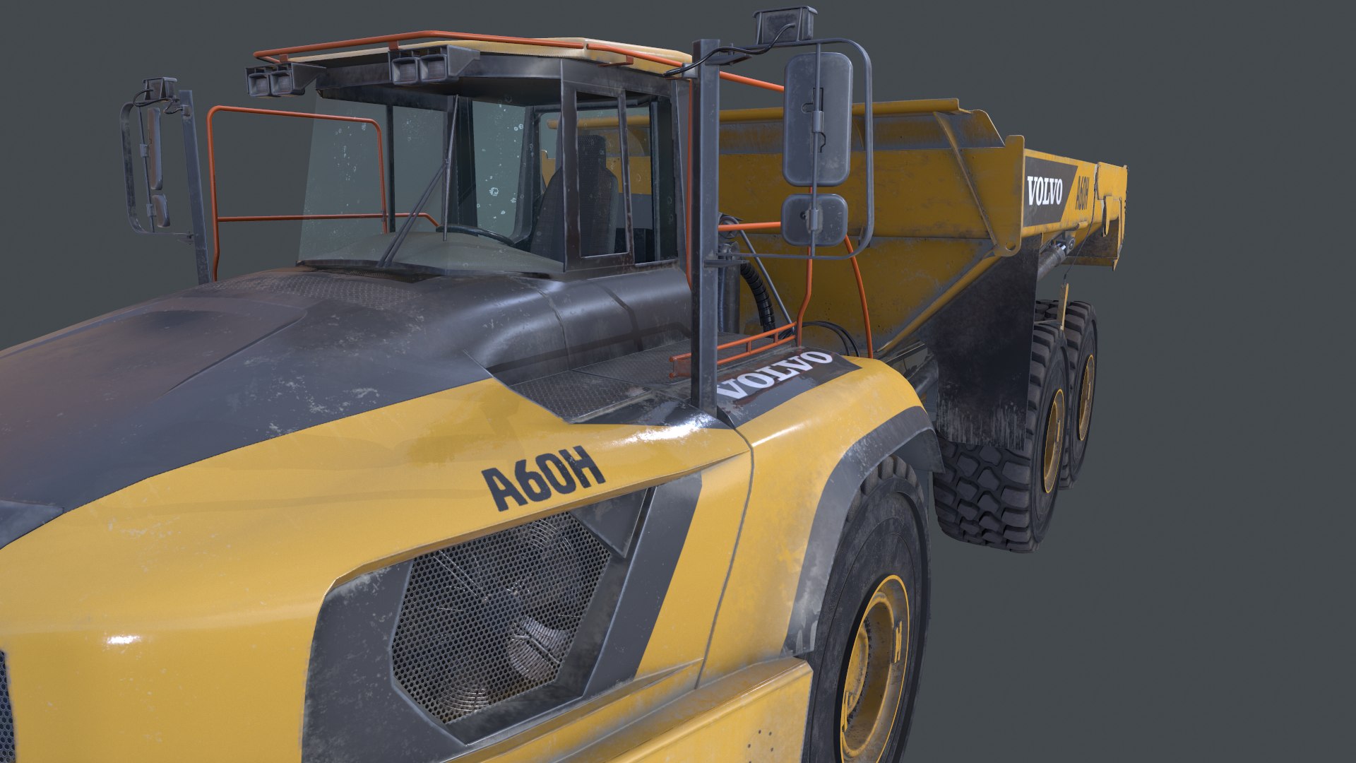 Volvo A60H Truck 3D - TurboSquid 2290077