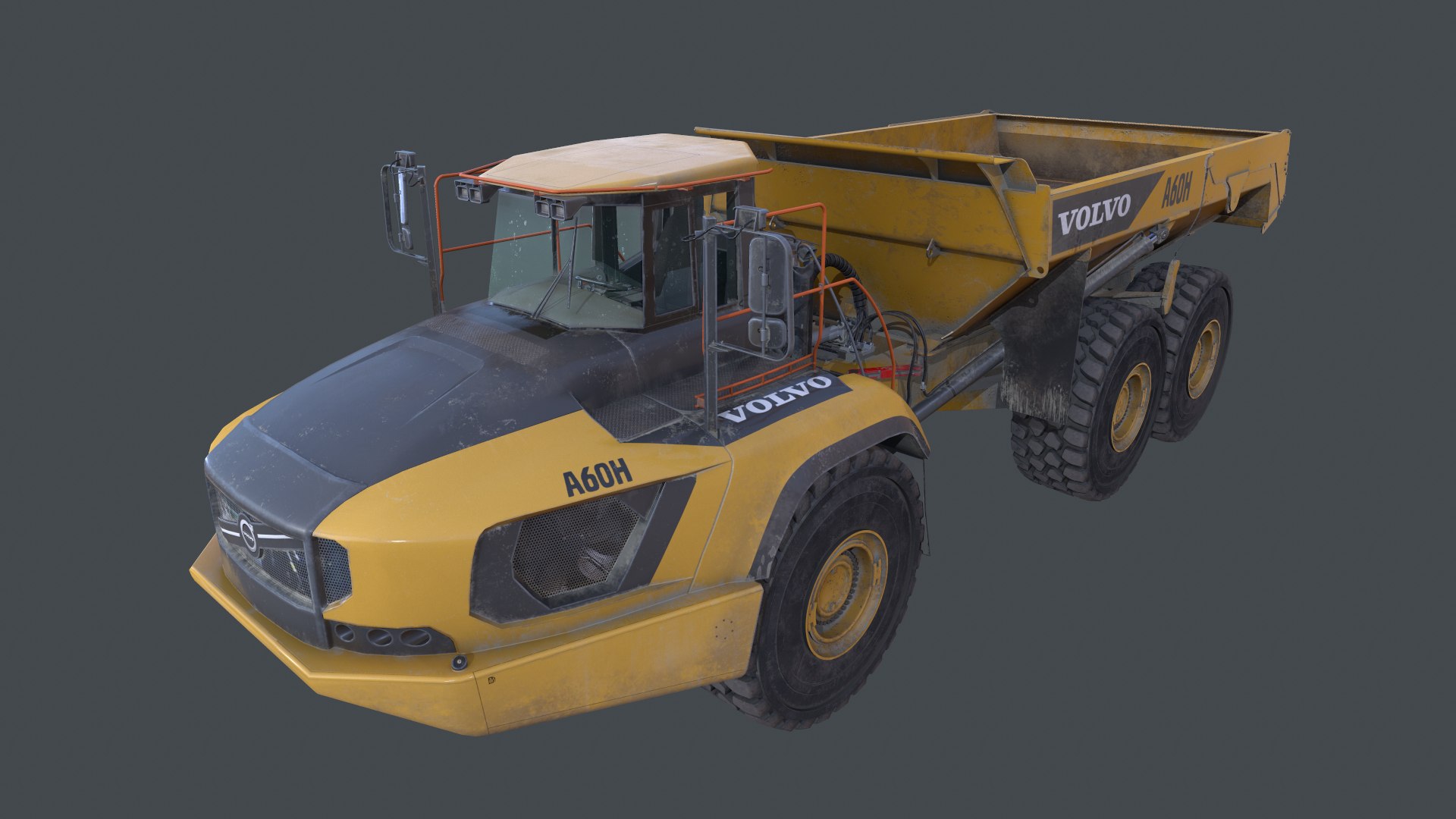 Volvo A60H Truck 3D - TurboSquid 2290077