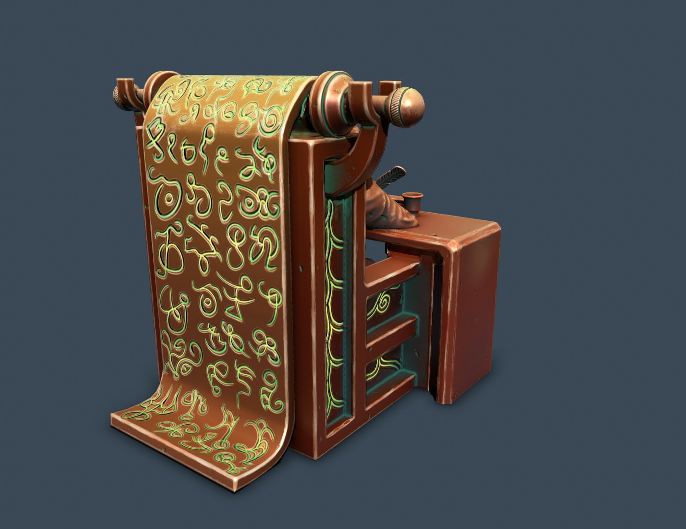 3D Wizard Throne - TurboSquid 1501044