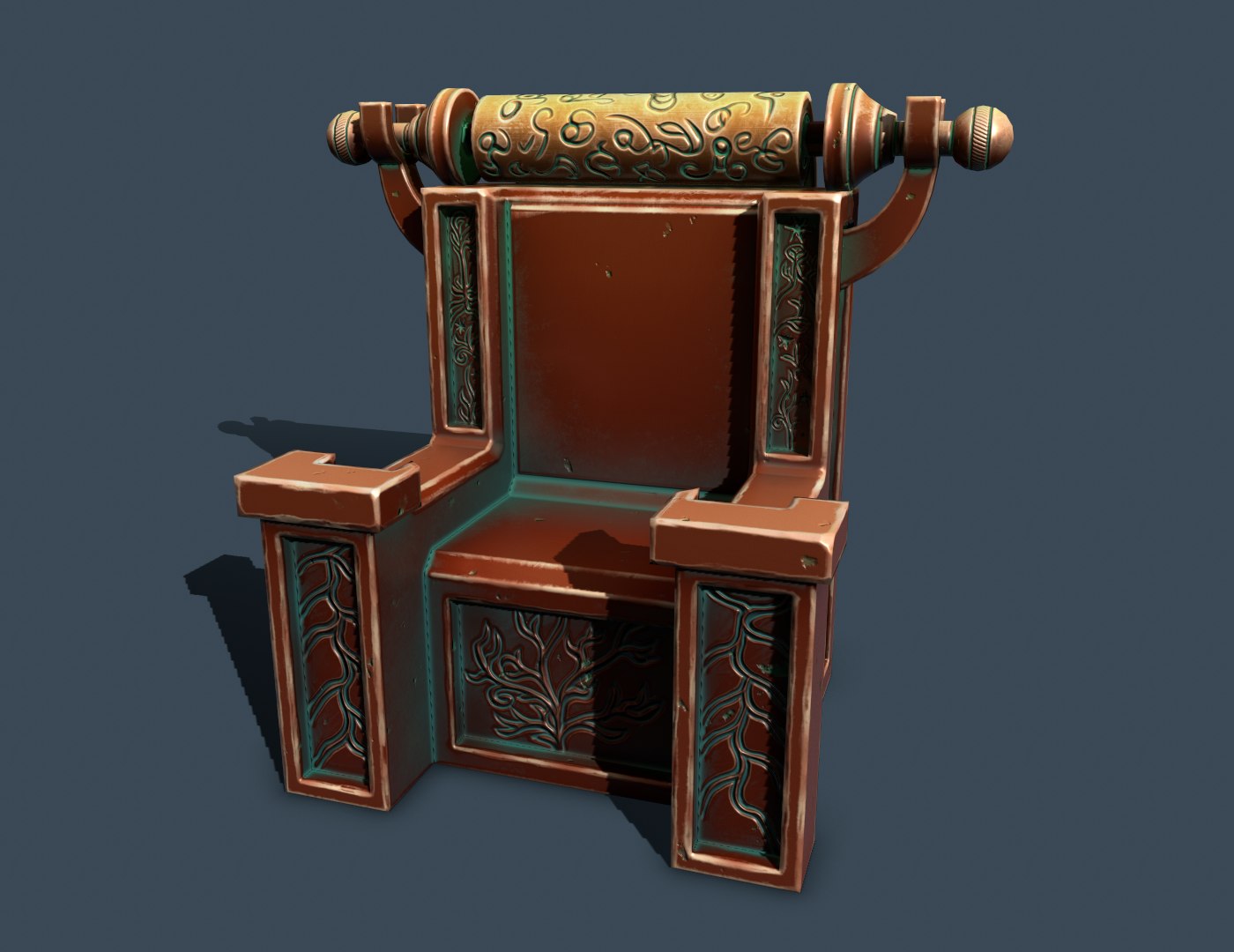 3D Wizard Throne - TurboSquid 1501044