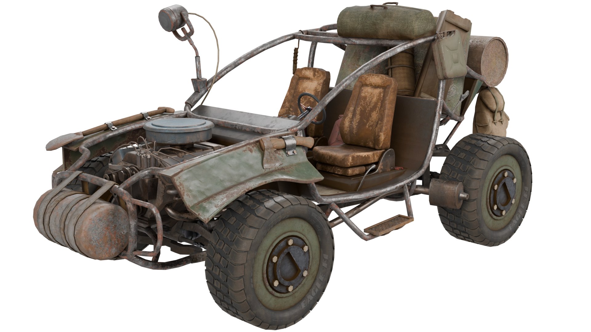 3D Post Apocalyptic Model - TurboSquid 2352783