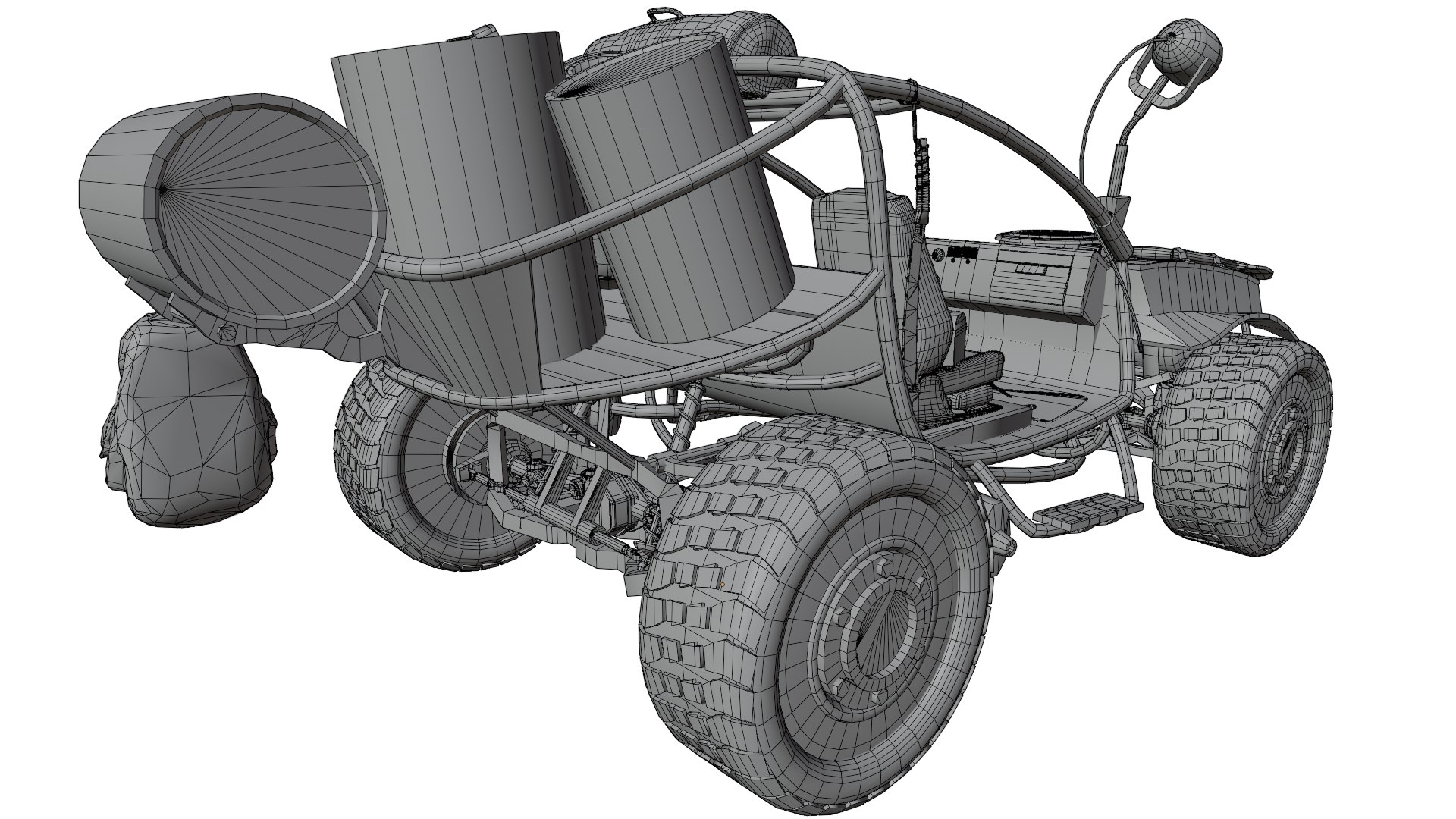 3D Post Apocalyptic Model - TurboSquid 2352783
