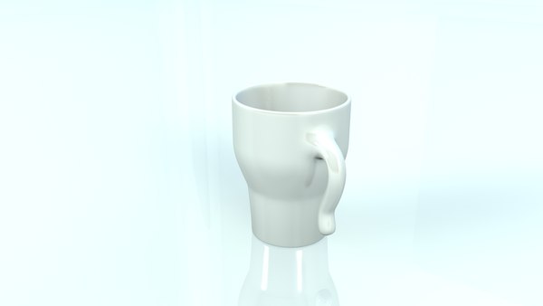 Loop Handle Mug model - TurboSquid 1758268