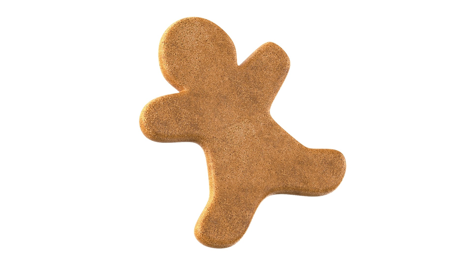 Two Detailed Gingerbread Cookies 3D Model - TurboSquid 2155830