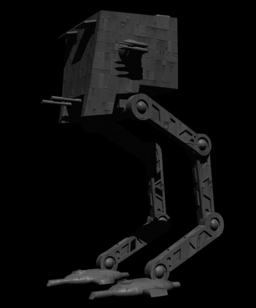 3ds Max Scout Walker Ik Animation