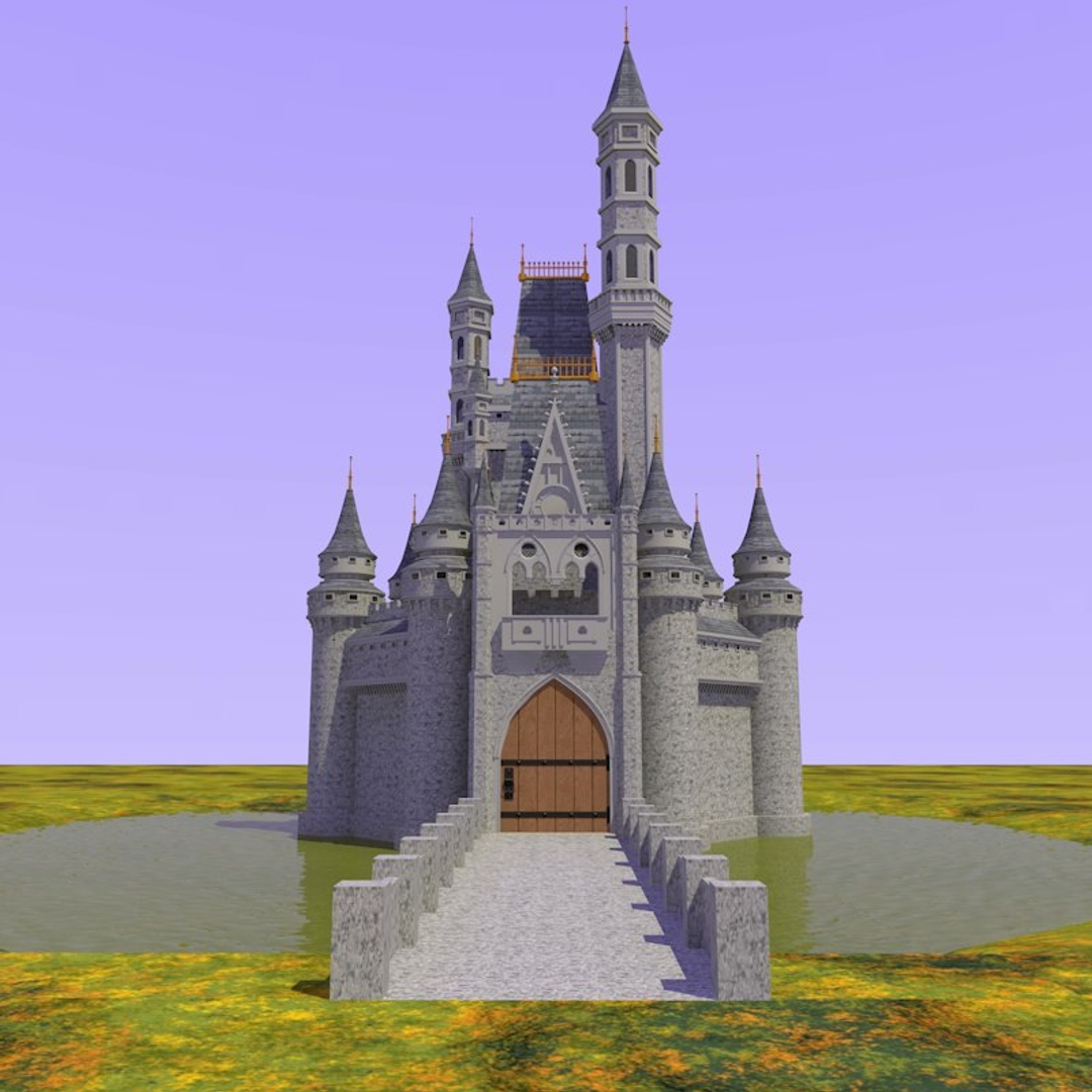 3d Castle Building