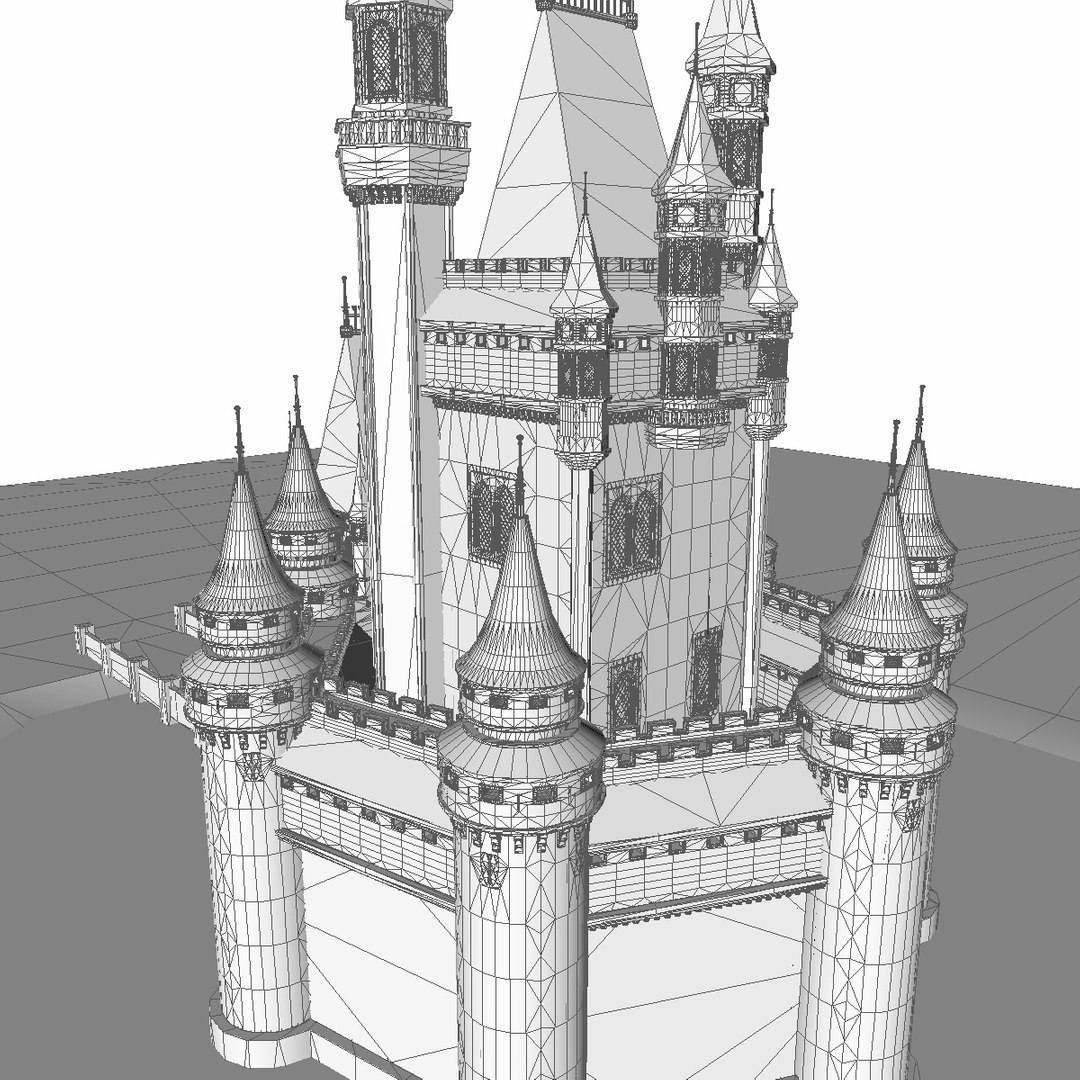 3d Castle Building