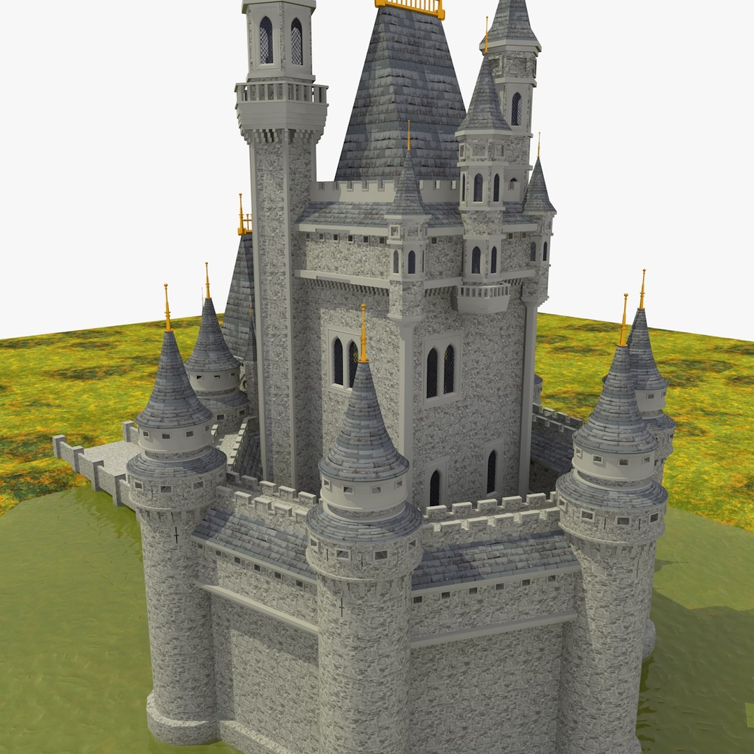 3d Castle Building