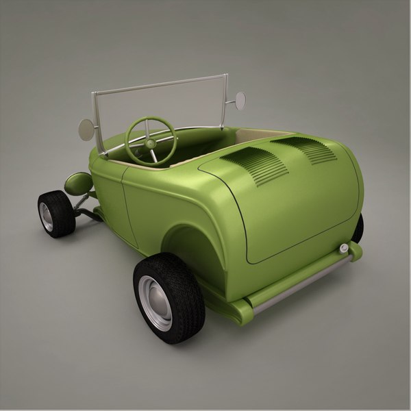 3d toon car