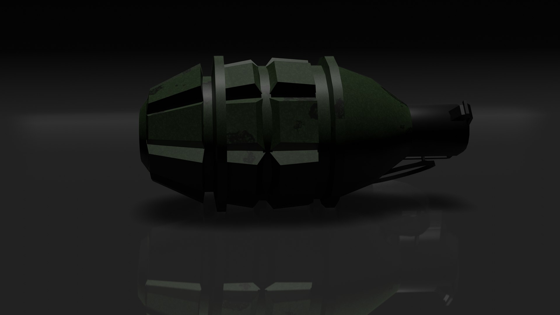 Low-poly Grenade 3D Model - TurboSquid 1495609