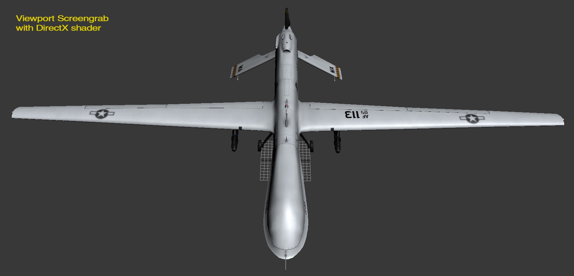 Mq1 Predator 3d Model