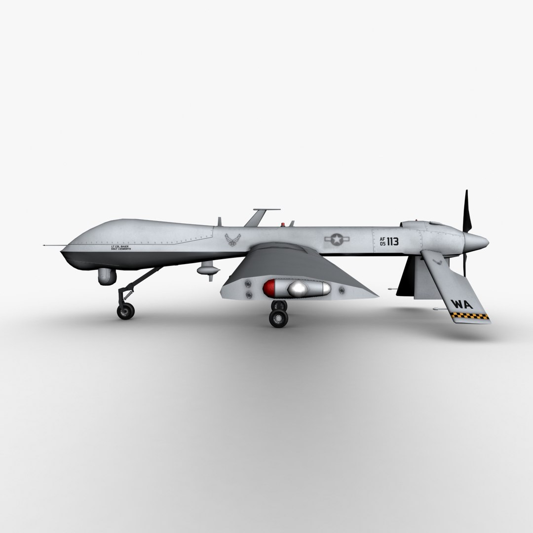 Mq1 Predator 3d Model