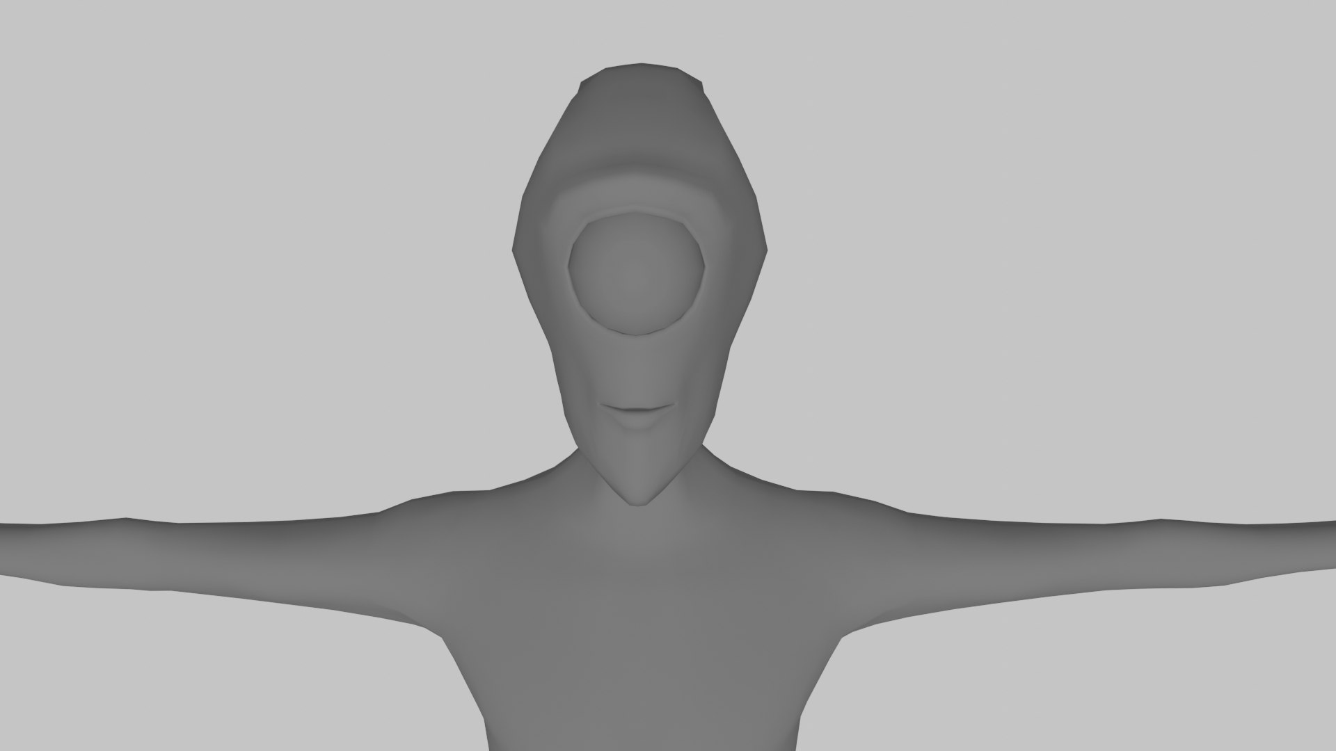 One Eye Alien 3D Model - TurboSquid 2202313