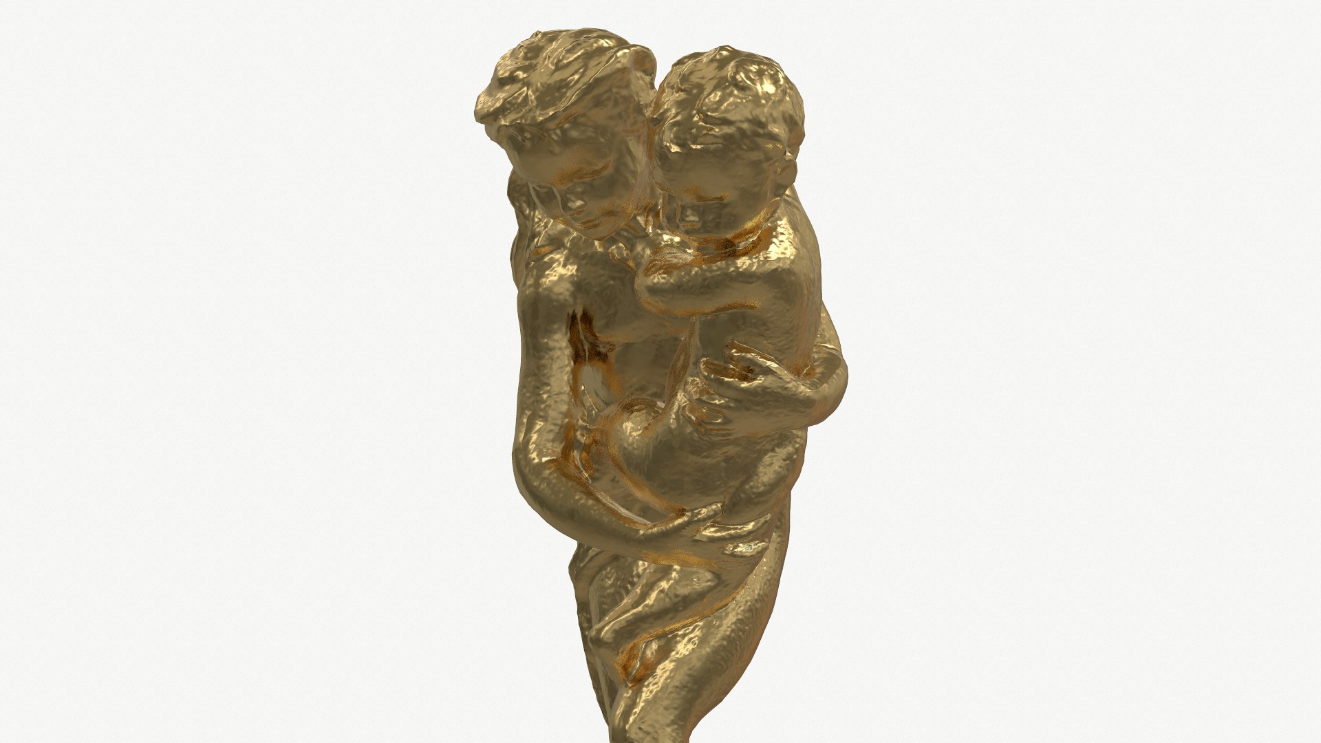 Statue Girl Child Model - TurboSquid 1672717