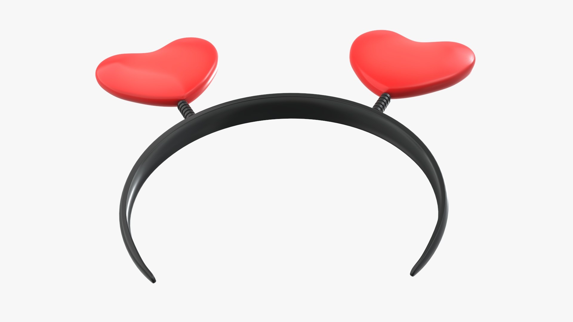 Headband Hearts Head Model - TurboSquid 1520217
