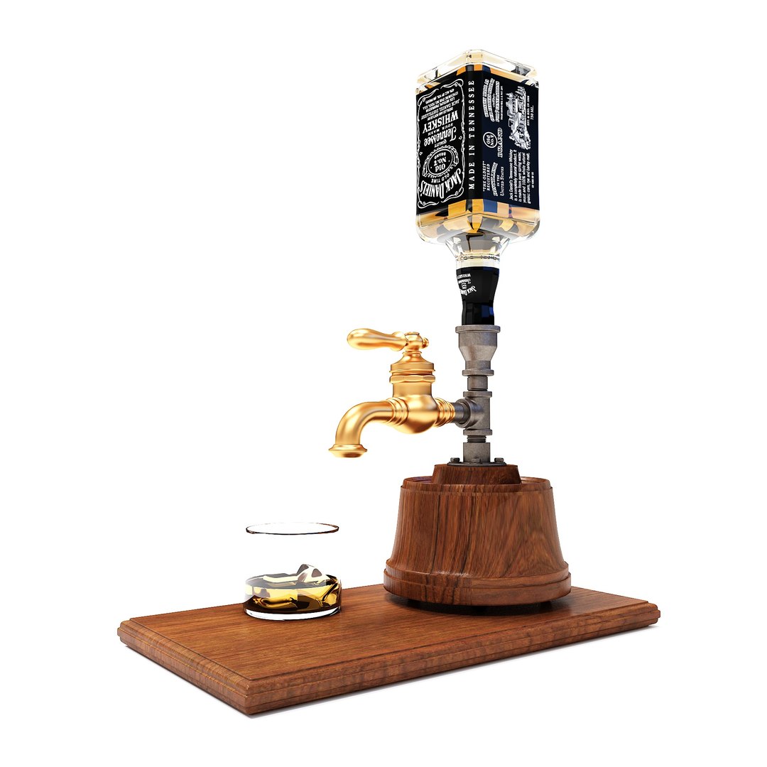 Liquor Dispenser LD01 Model - TurboSquid 2517790