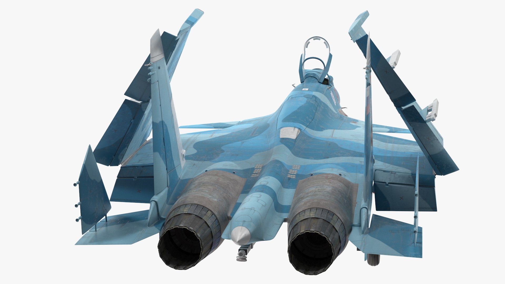 3D SU 33 Folded Wings - TurboSquid 1999800