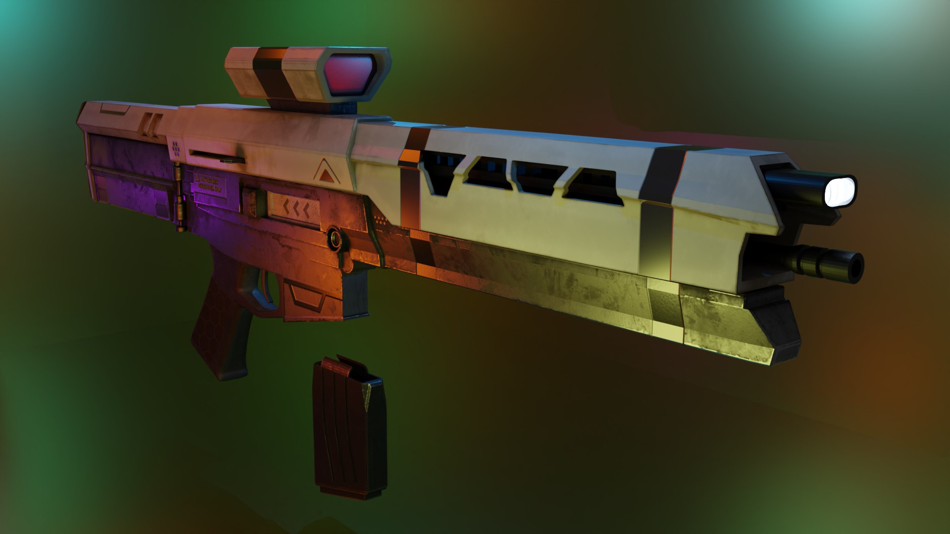 Free 3D Sci-Fi DMR Model - TurboSquid 1983451
