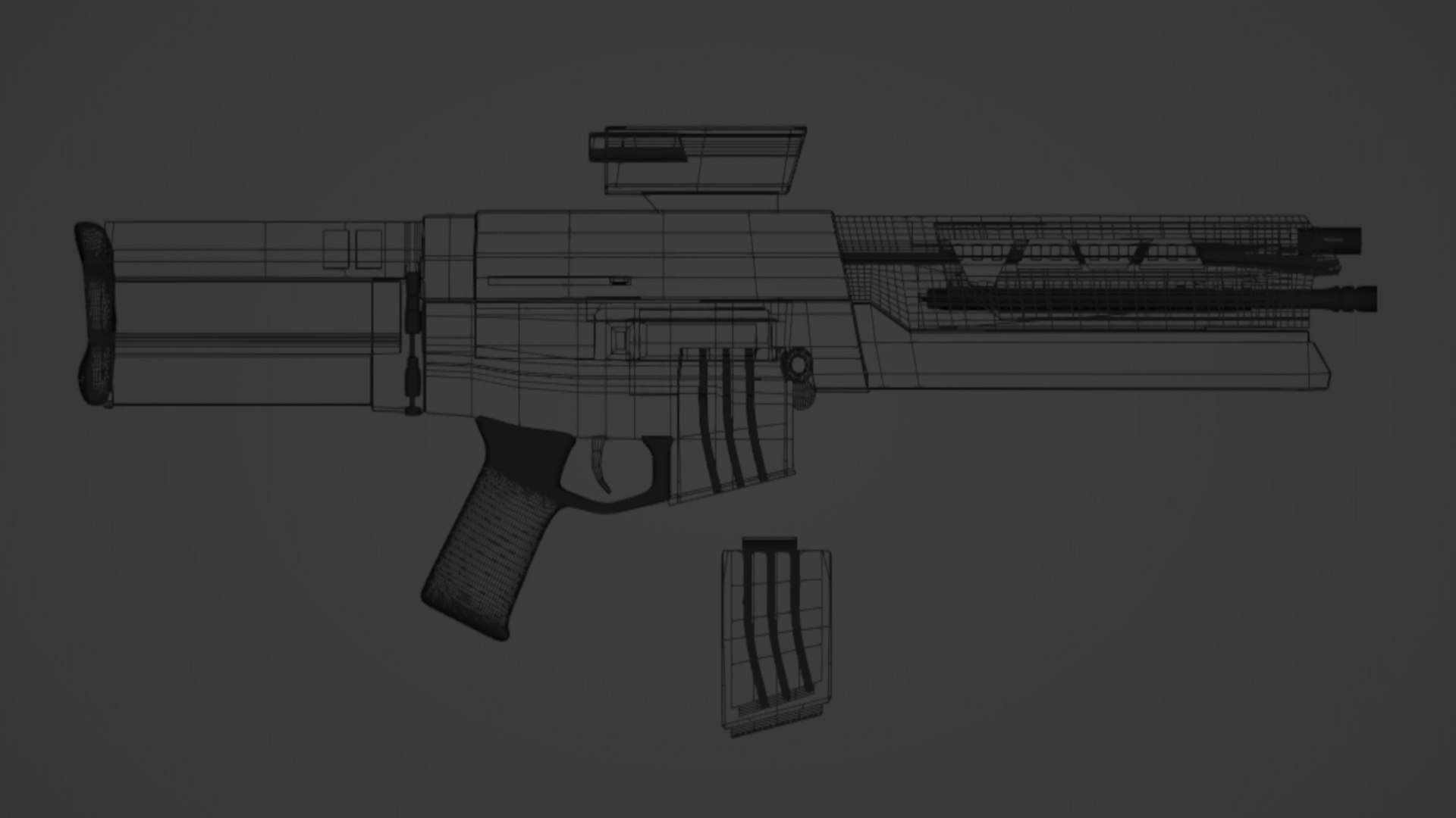 Free 3D Sci-Fi DMR Model - TurboSquid 1983451