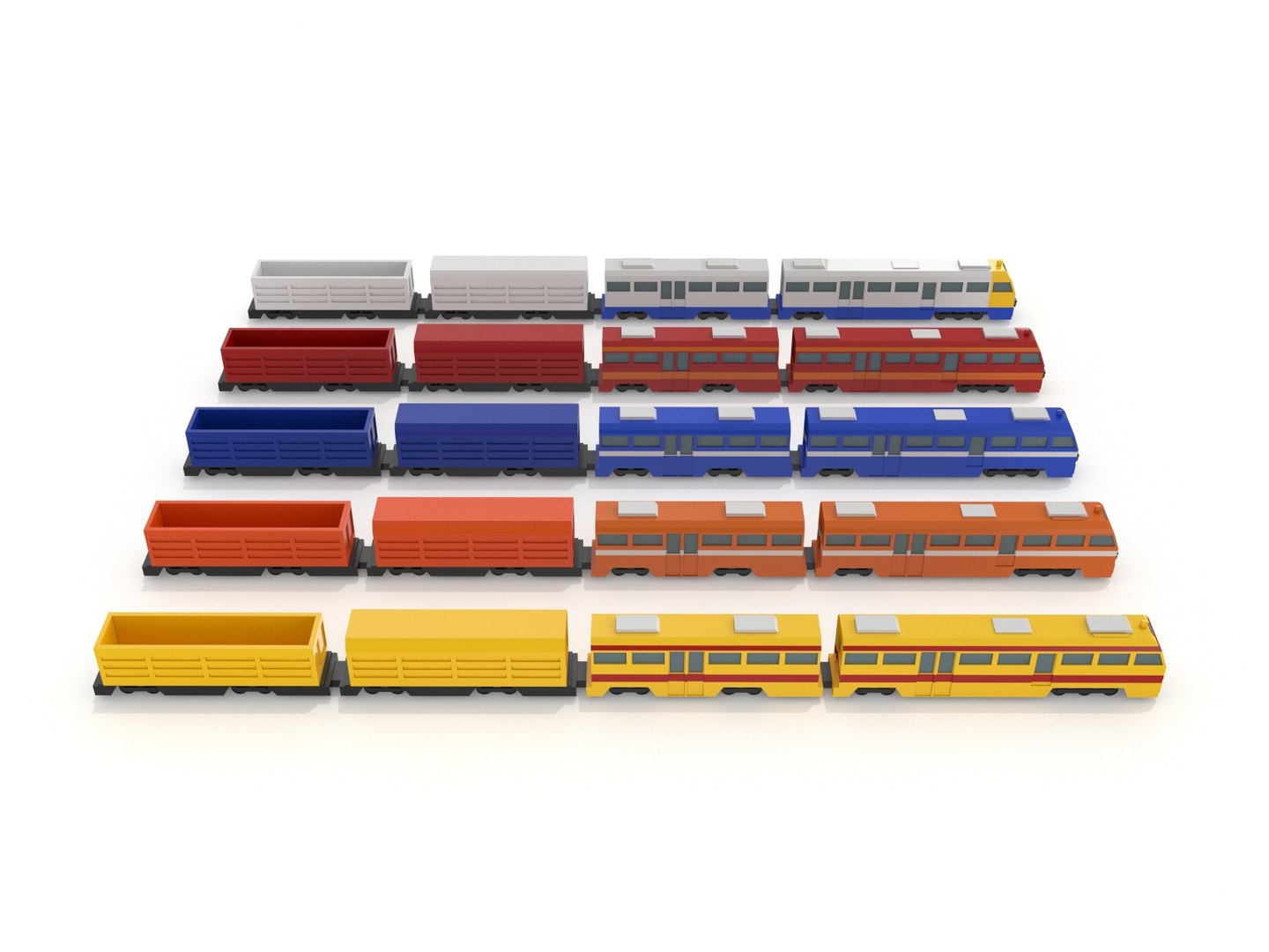 3D Train Rail - Model - TurboSquid 1587382