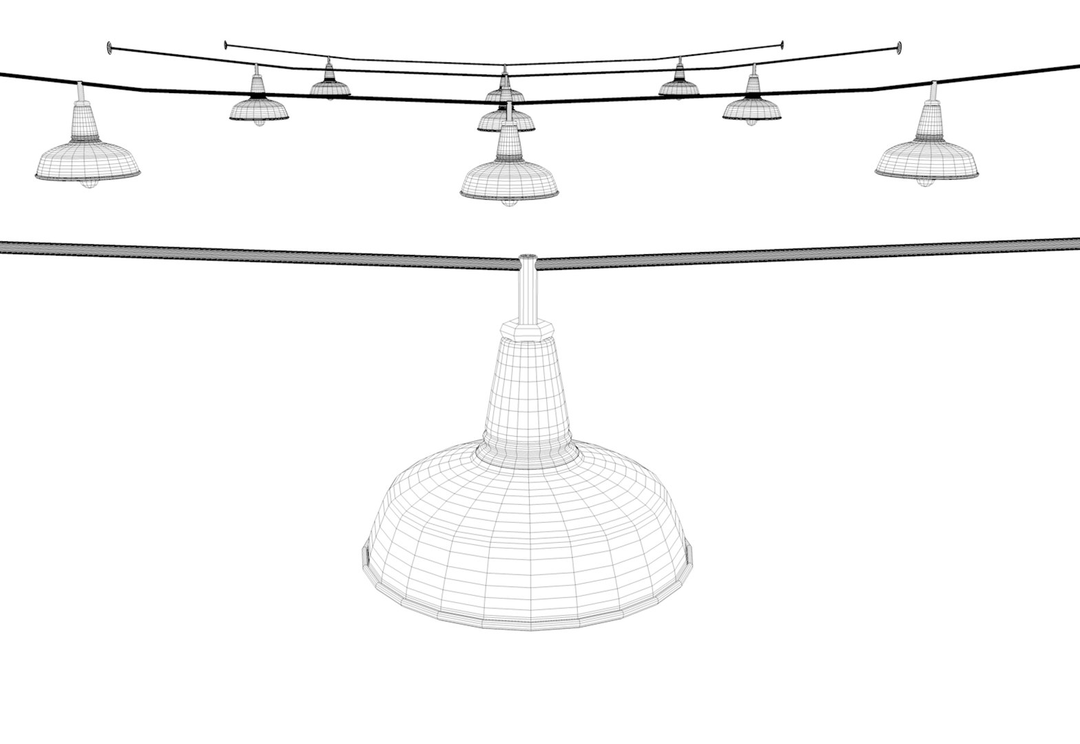 String Lights 3D - TurboSquid 1398943