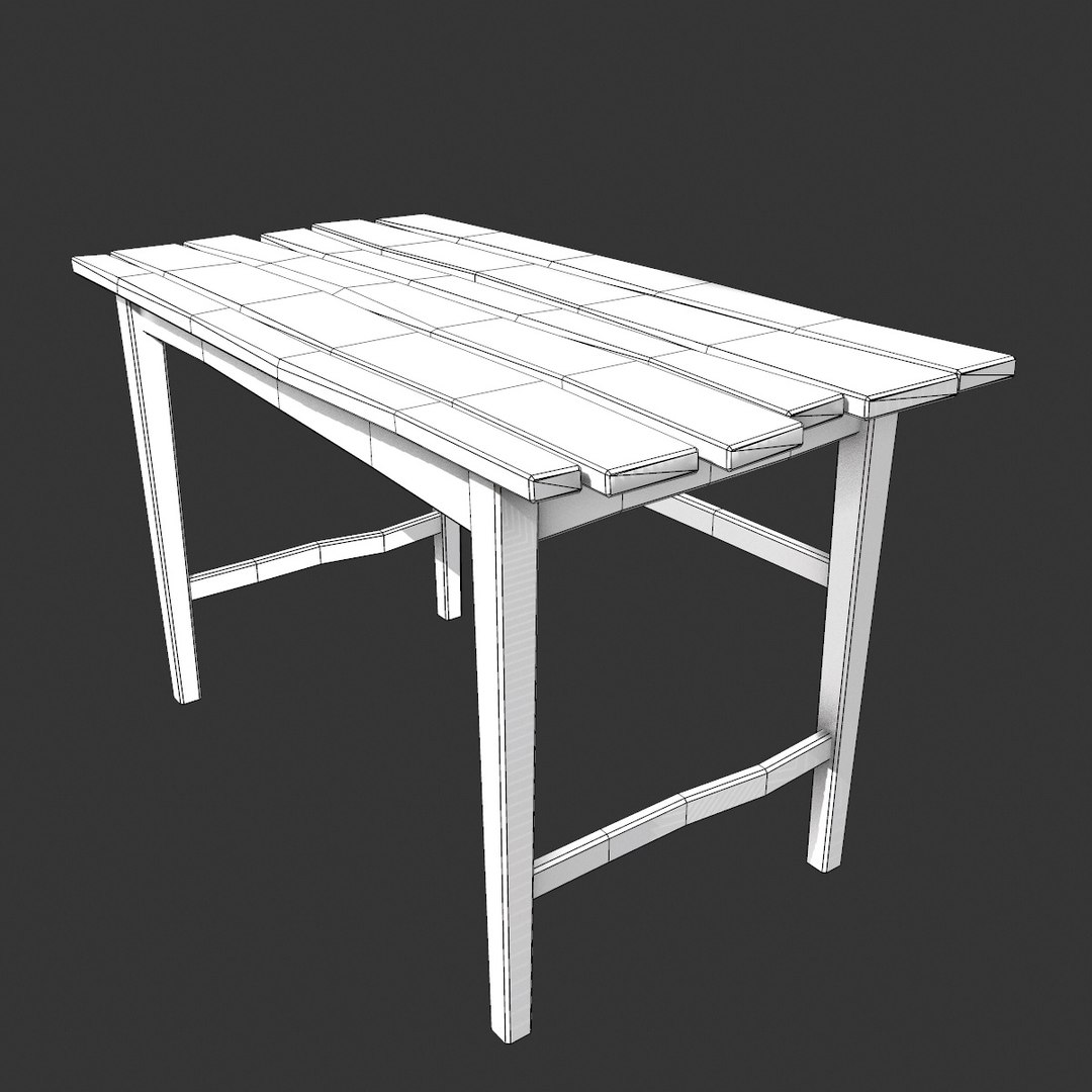 Table 3d Model