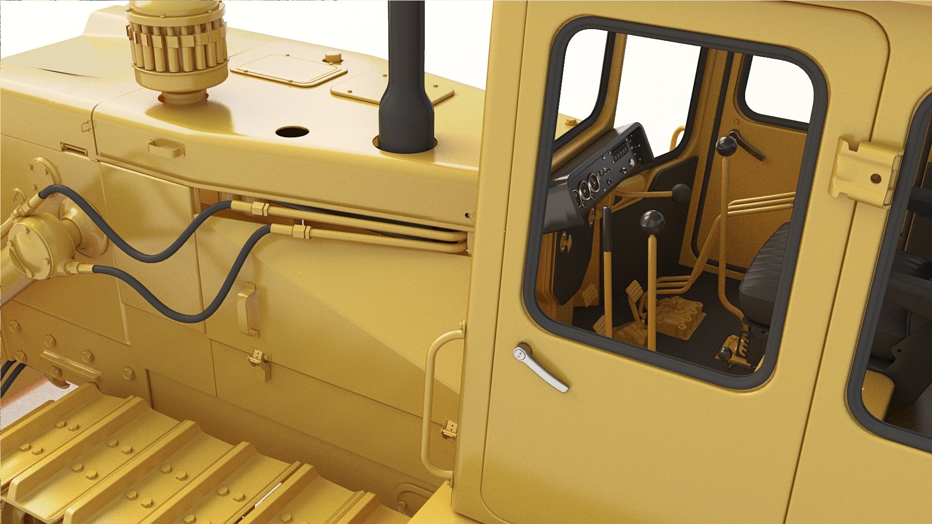 3D Bulldozer Staliniec T130 - TurboSquid 1529252