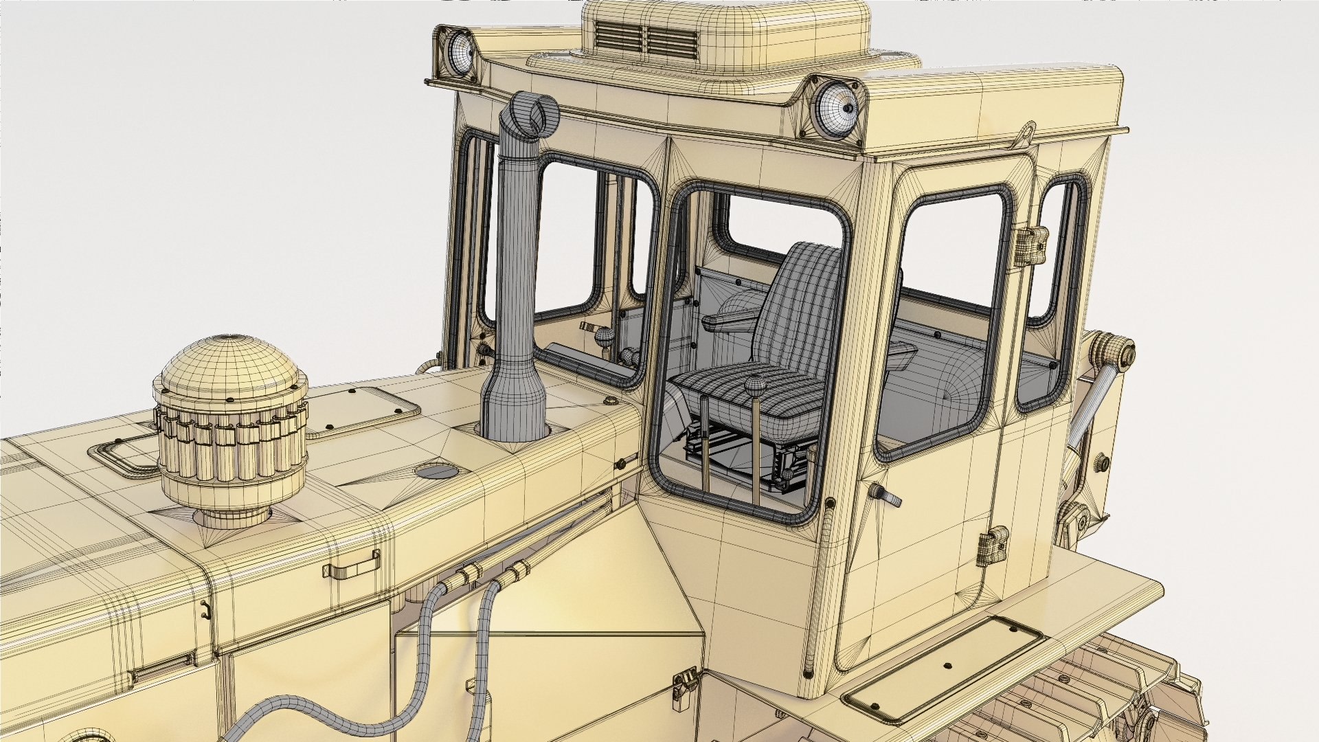 3D Bulldozer Staliniec T130 - TurboSquid 1529252