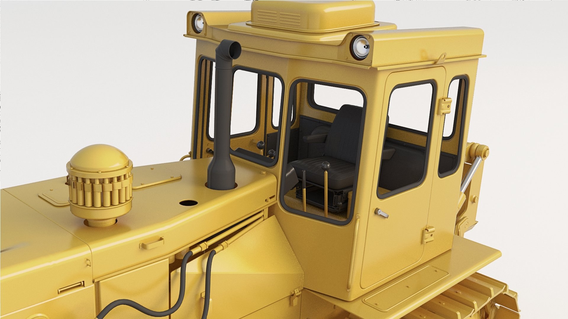3D Bulldozer Staliniec T130 - TurboSquid 1529252