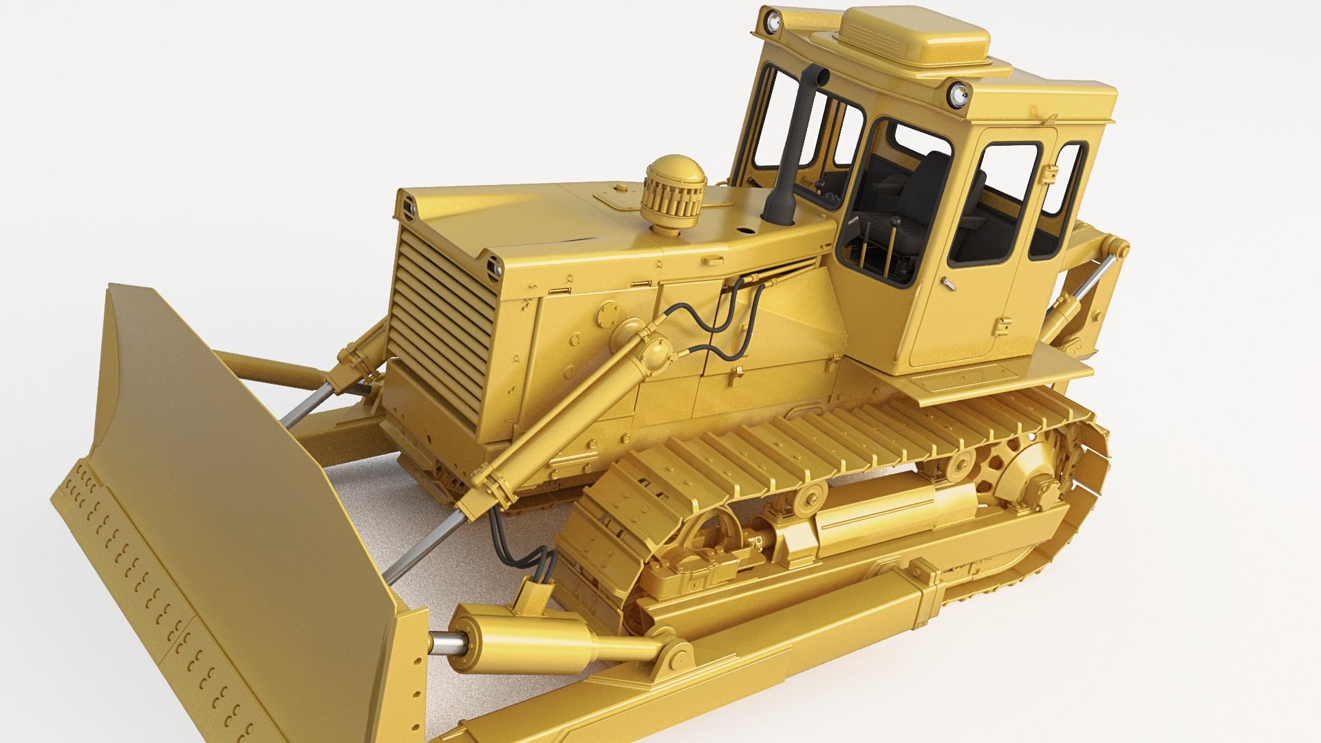 3D Bulldozer Staliniec T130 - TurboSquid 1529252