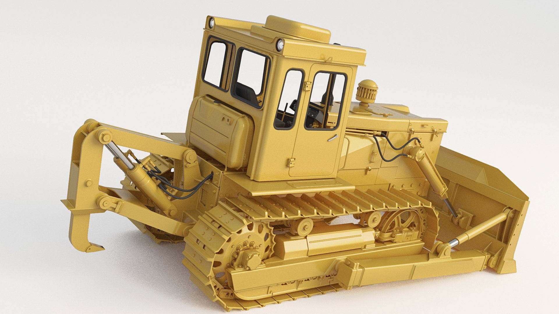 3D Bulldozer Staliniec T130 - TurboSquid 1529252