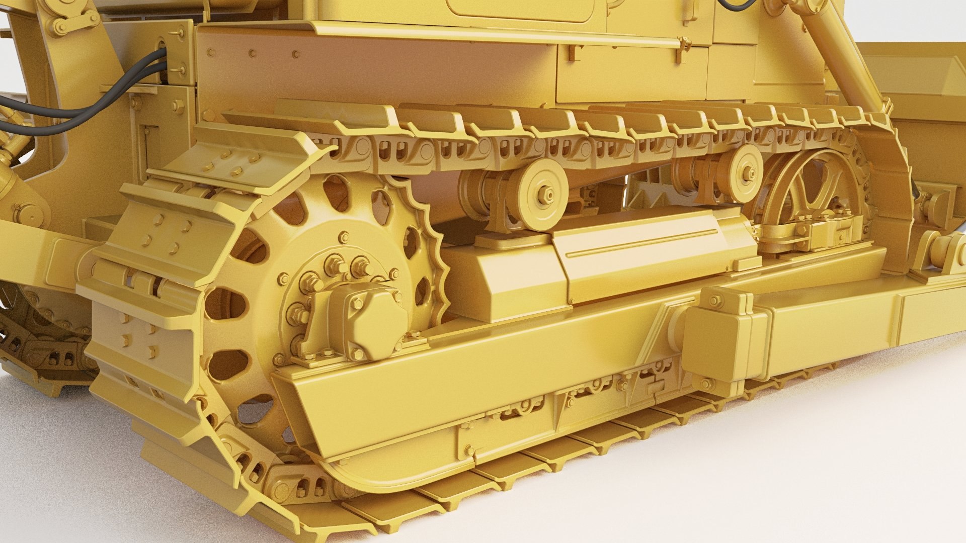 3D Bulldozer Staliniec T130 - TurboSquid 1529252