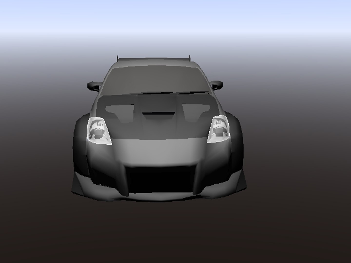3d Nissan 350z Model