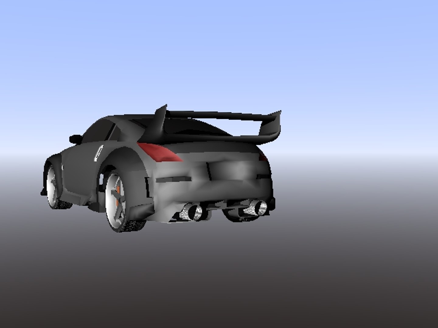 3d Nissan 350z Model