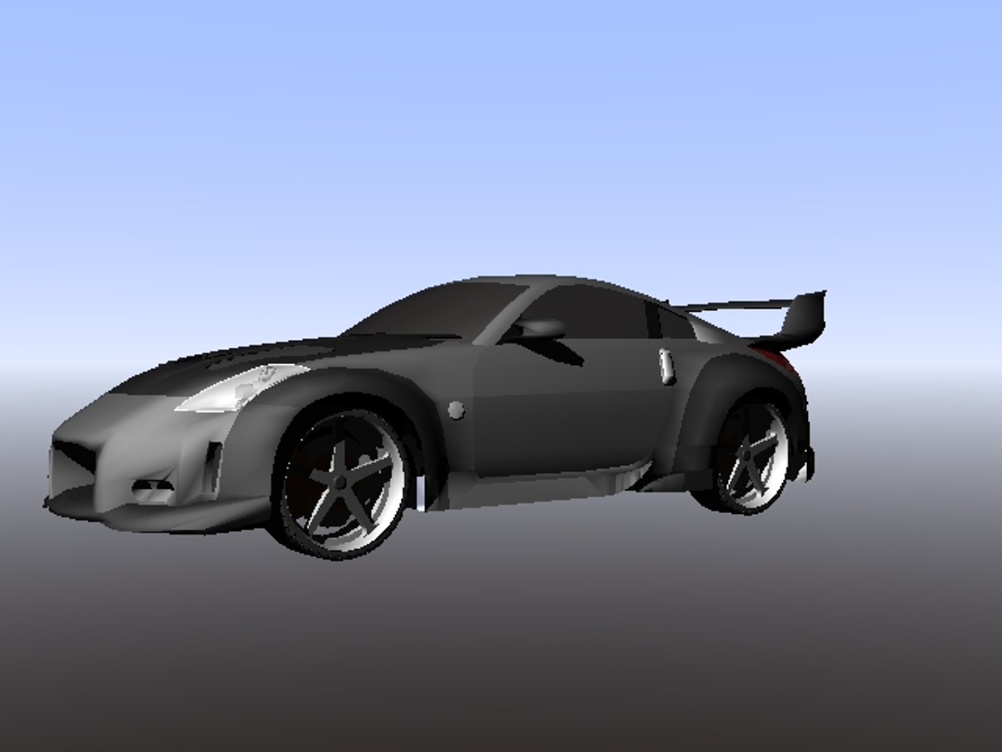 3d Nissan 350z Model