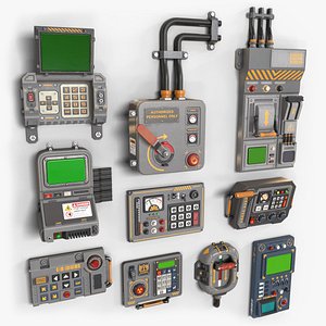 Electric Control Box 3D Model - TurboSquid 1869470