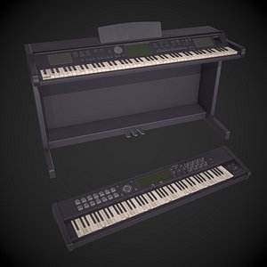 Midi Keyboard 3D Real-Time Models For Download | TurboSquid