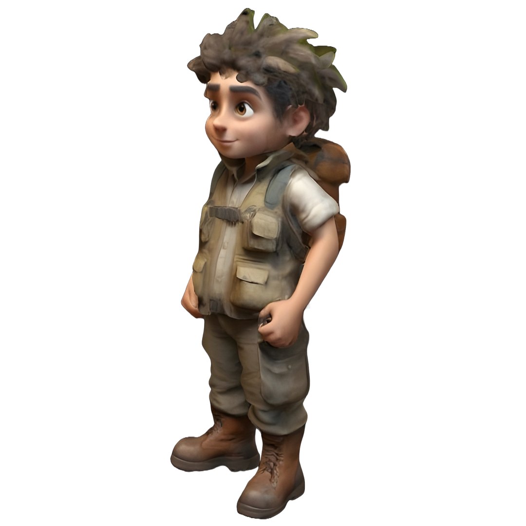 3D Model Adventure Character Collection - TurboSquid 2330411
