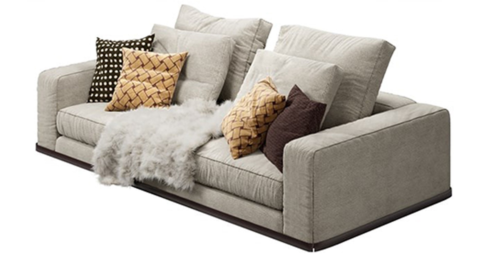 Minotti West Sofa 3D Model - TurboSquid 2430048