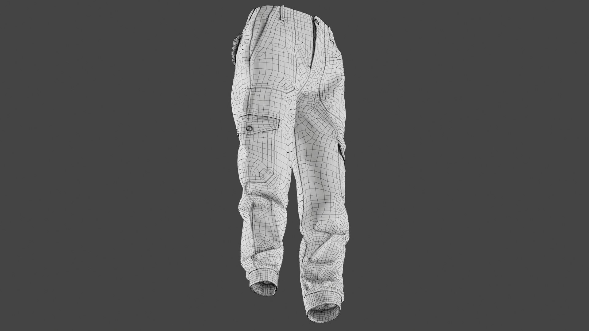 3D Mesh Women S Pants - TurboSquid 1638428