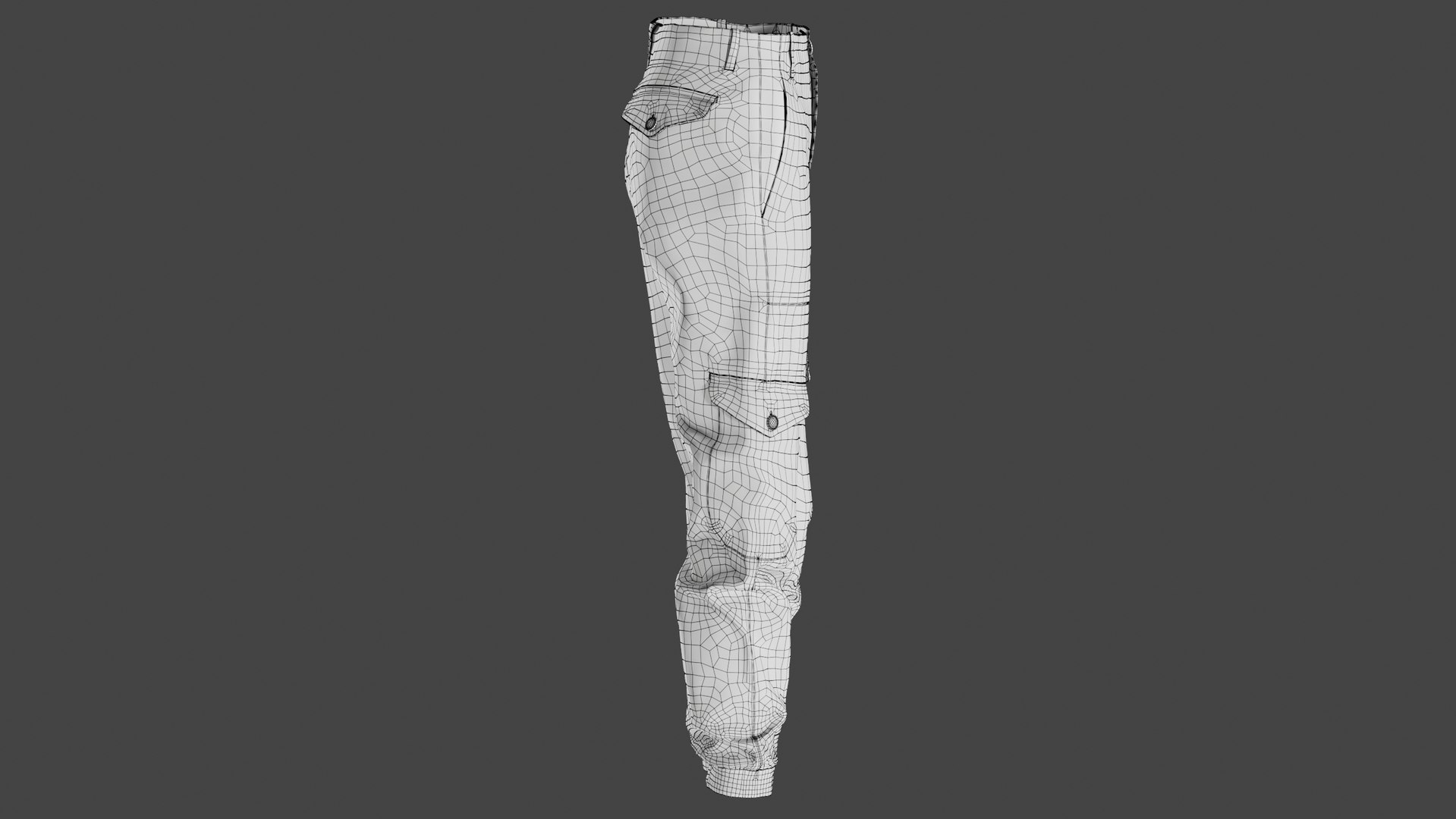 3D Mesh Women S Pants - TurboSquid 1638428