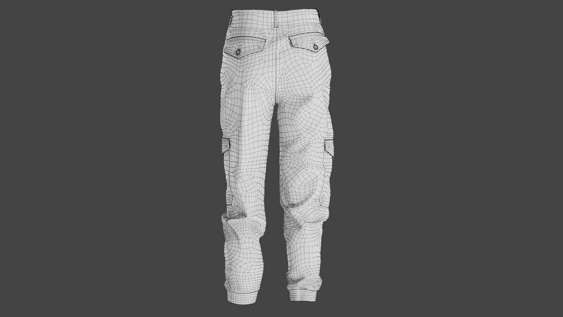 3D Mesh Women S Pants - TurboSquid 1638428