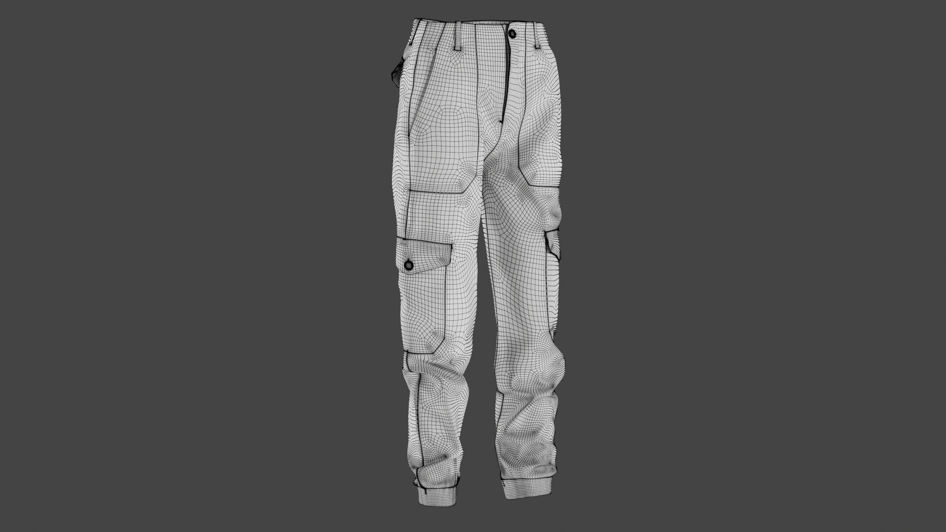 3D Mesh Women S Pants - TurboSquid 1638428