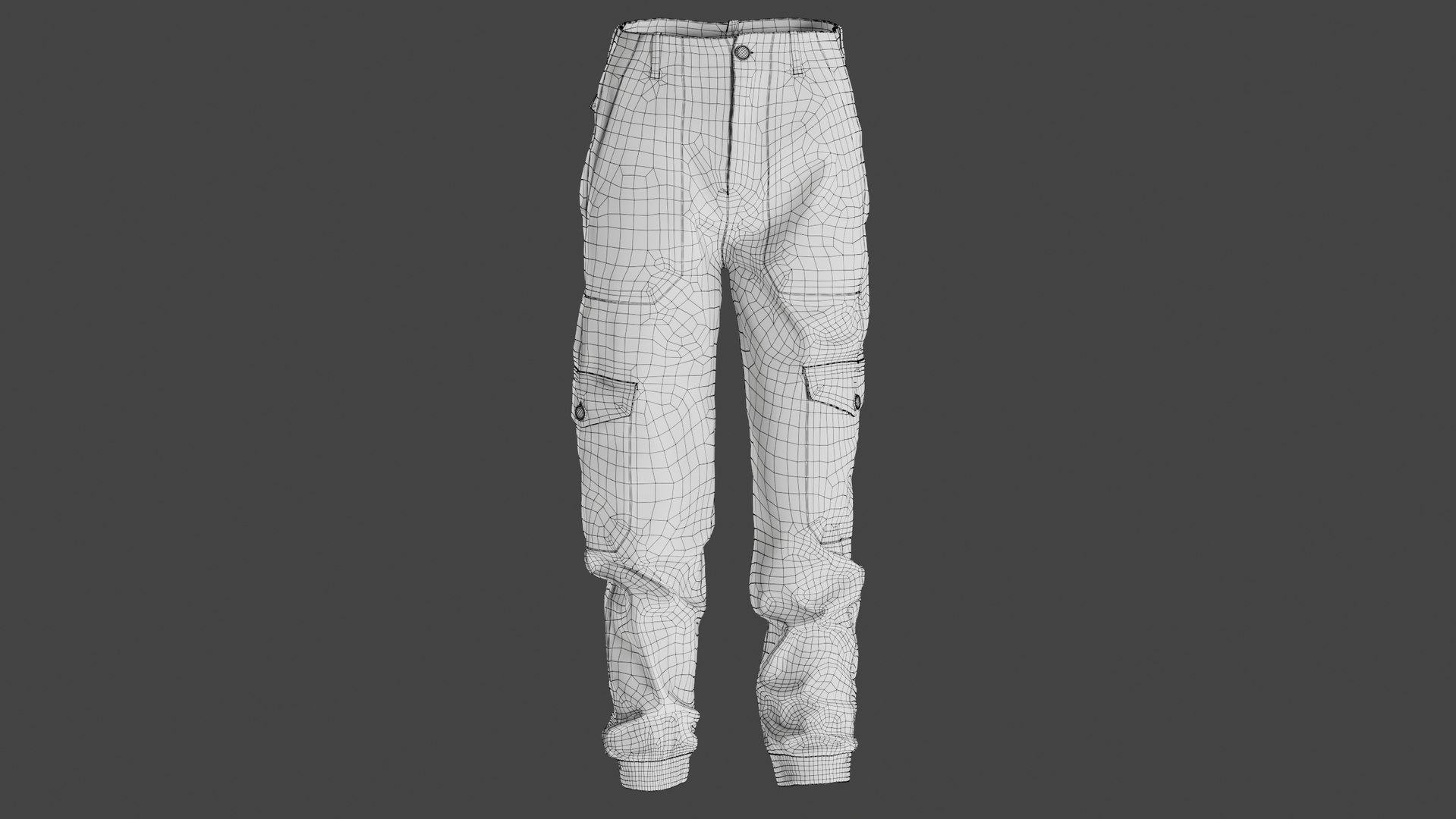 3D Mesh Women S Pants - TurboSquid 1638428