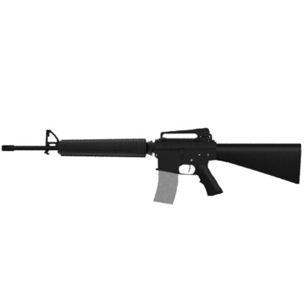 free m16 m16a4 m 3d model