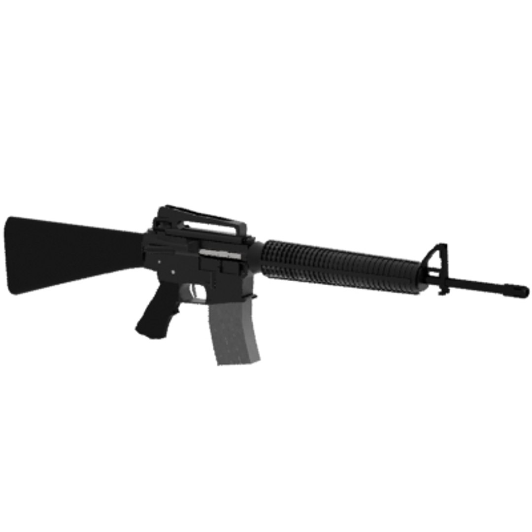 Free M16 M16a4 M 3d Model